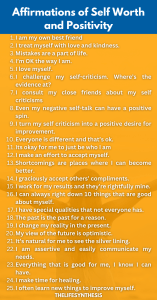 240 Self Worth Affirmations That Help You Find Your Inner Treasure ...