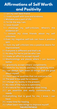 240 Self Worth Affirmations That Help You Find Your Inner Treasure ...